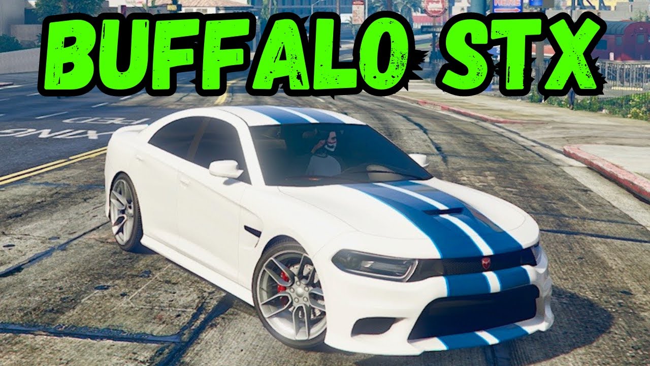 Dodge Charger SRT Hellcat in GTA 5 Online - Buffalo STX Customization ...