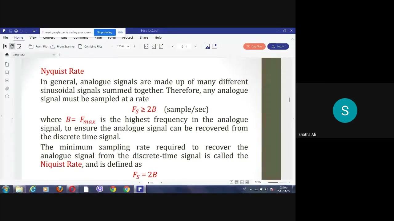 dsp lecture 2 - YouTube