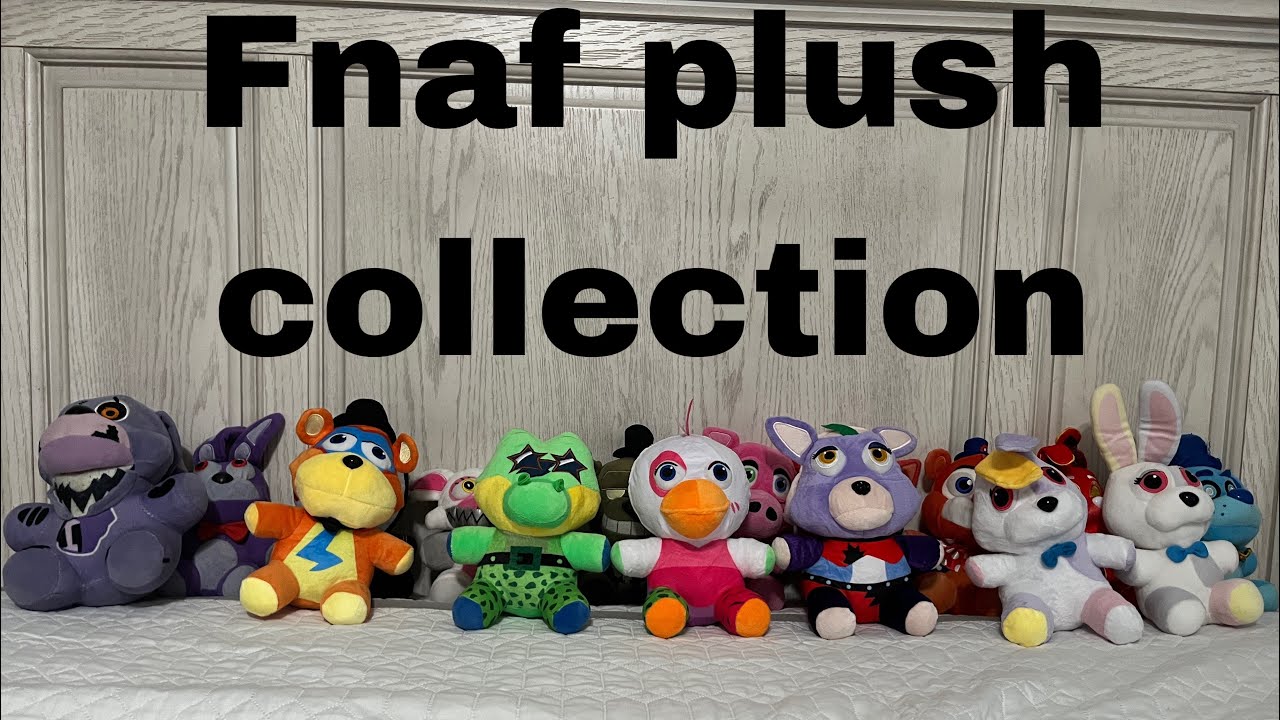 FFP-fnaf plush collection - YouTube