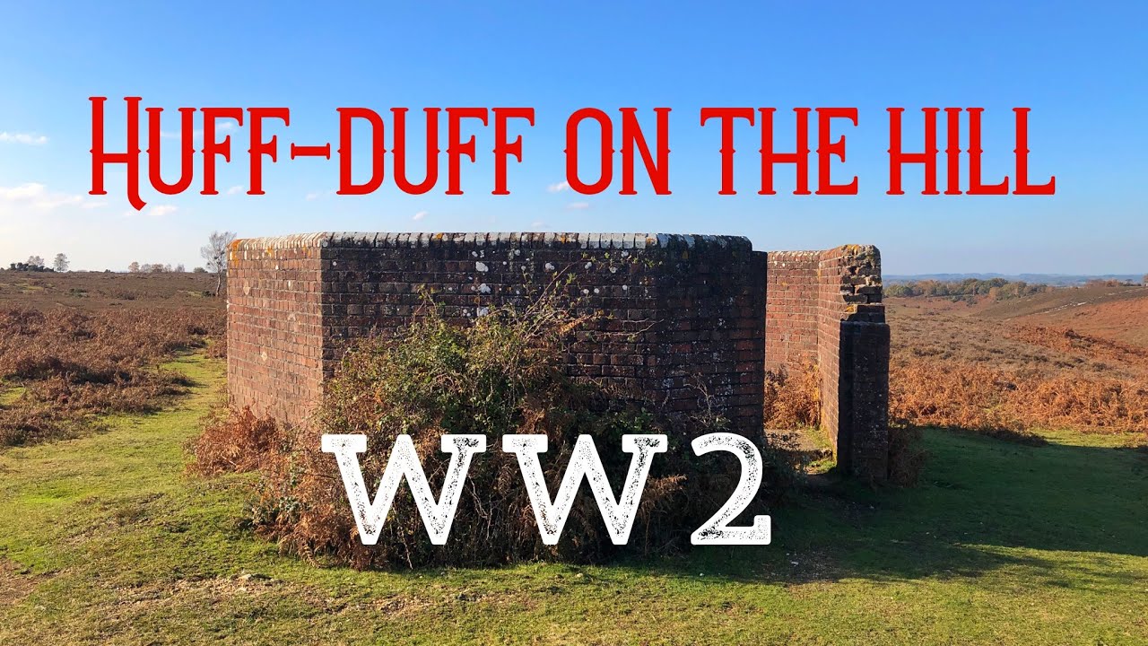 WW2 Directional Finding Station ‘Huff Duff’ on the hill 4K - YouTube