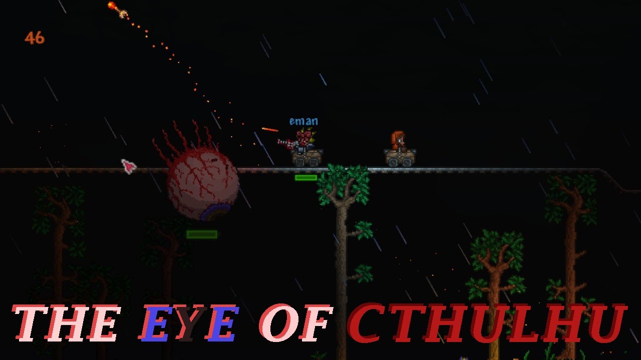 THE SUSPICIOUS LOOKING EYE | Terraria | S1 E8 - YouTube