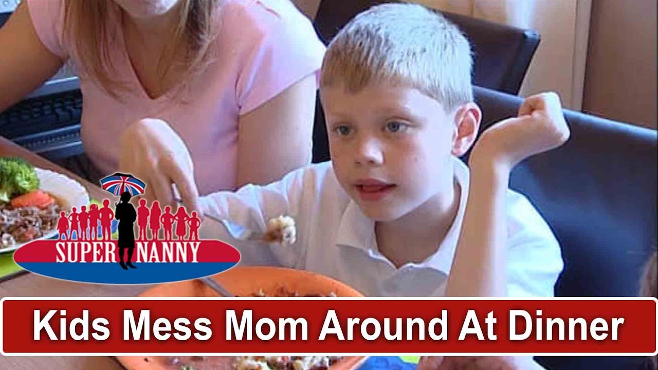 Kids Are A Nightmare At Dinner Time! | Supernanny - YouTube