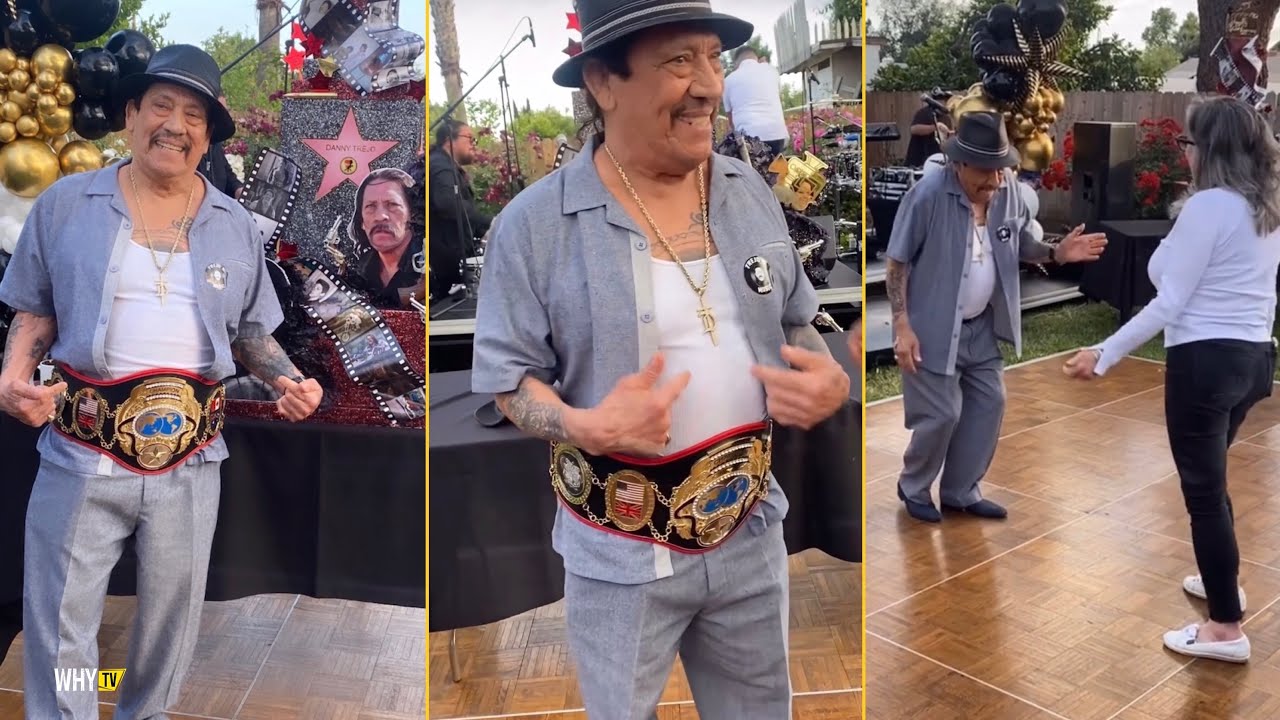 Danny Trejo Celebrates His 80th Birthday With His Family And Friends At ...