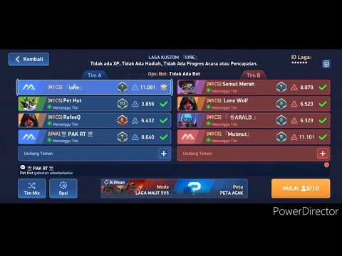 pertarungan sengit custom antar personil N1CS.. #mecharena #batleroyale ...