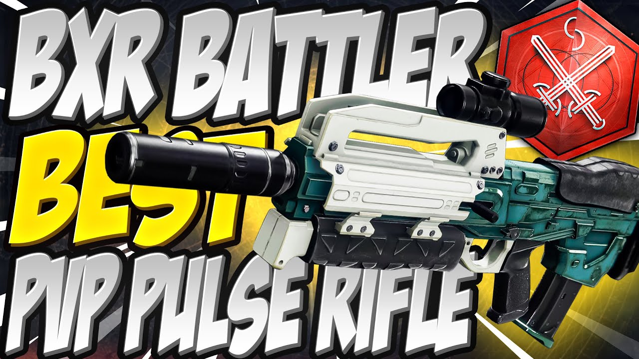 THE BEST PULSE RIFLE IN PvP (BxR-55 Battler) Season of the Haunted ...