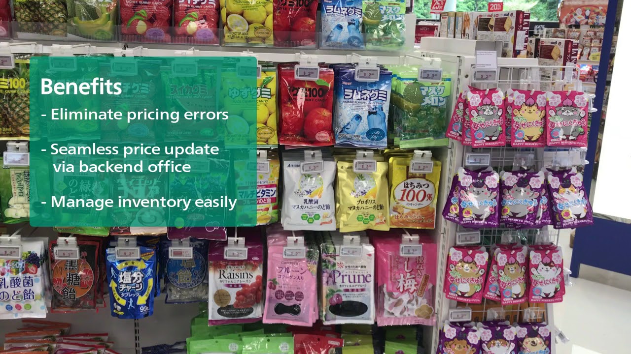 Customer Case Study - DIGI ESL Solution at Welcia BHG, Singapore - YouTube