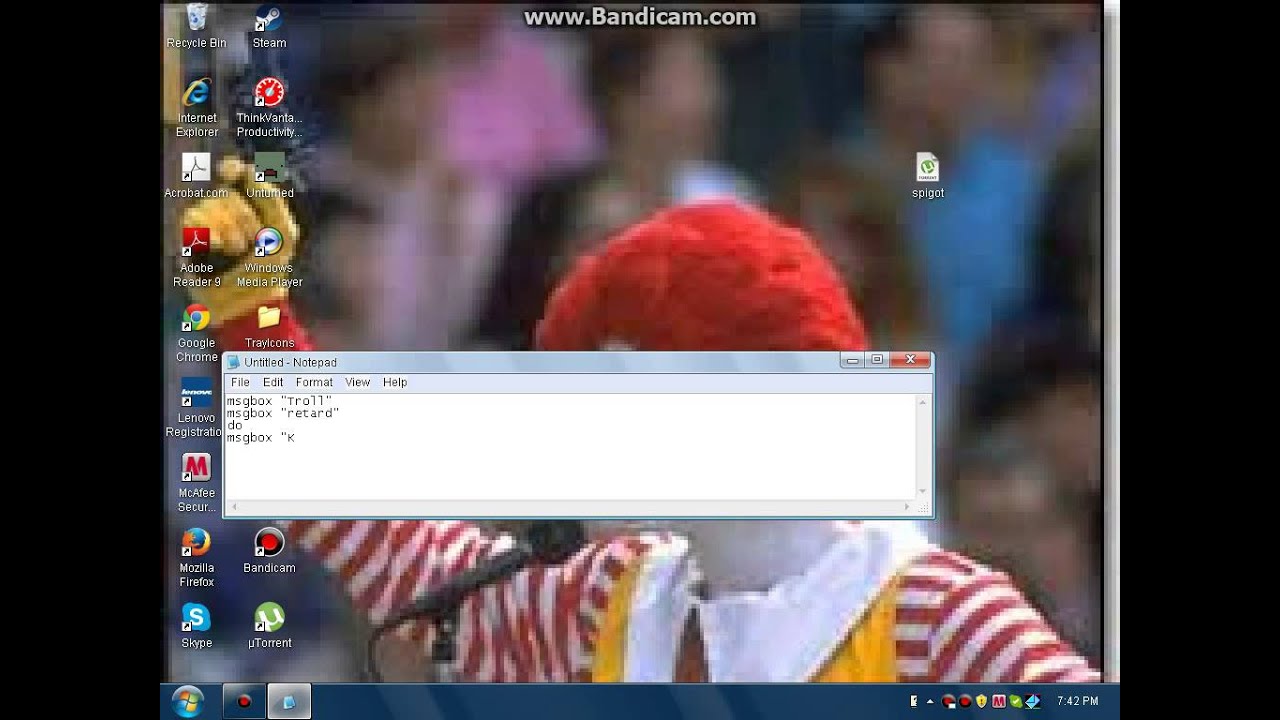 How to do a pop up virus troll (safe) - YouTube