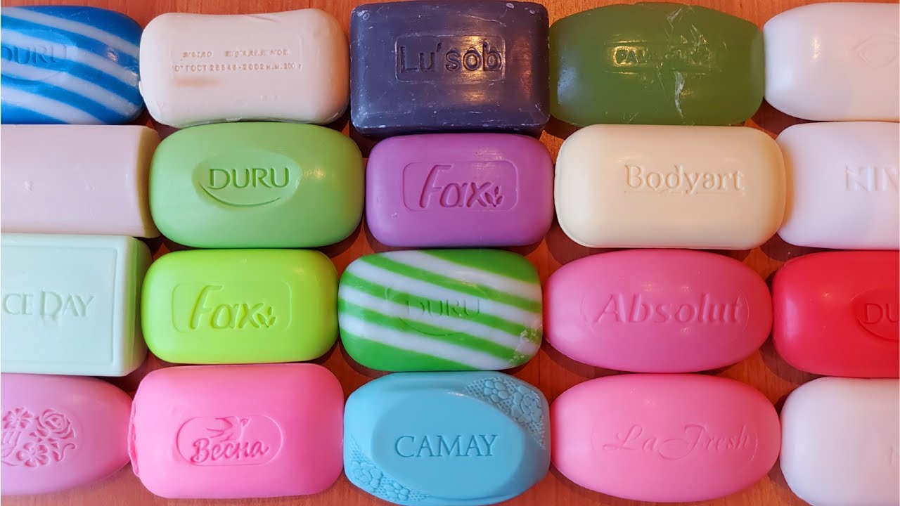 ASMR soap opening HAUL.unpacking soap.new soaps collection unboxing ...