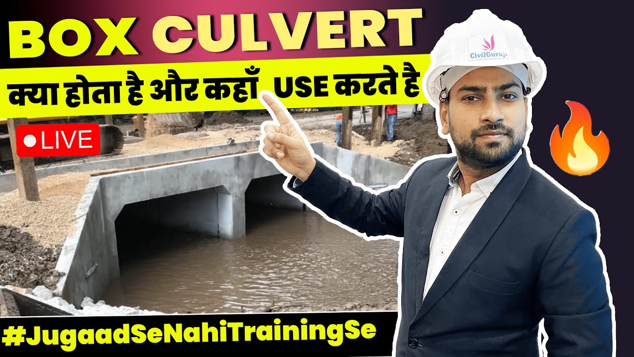 What is Box Culvert in Bridge Engineering | What Are The Criteria For ...
