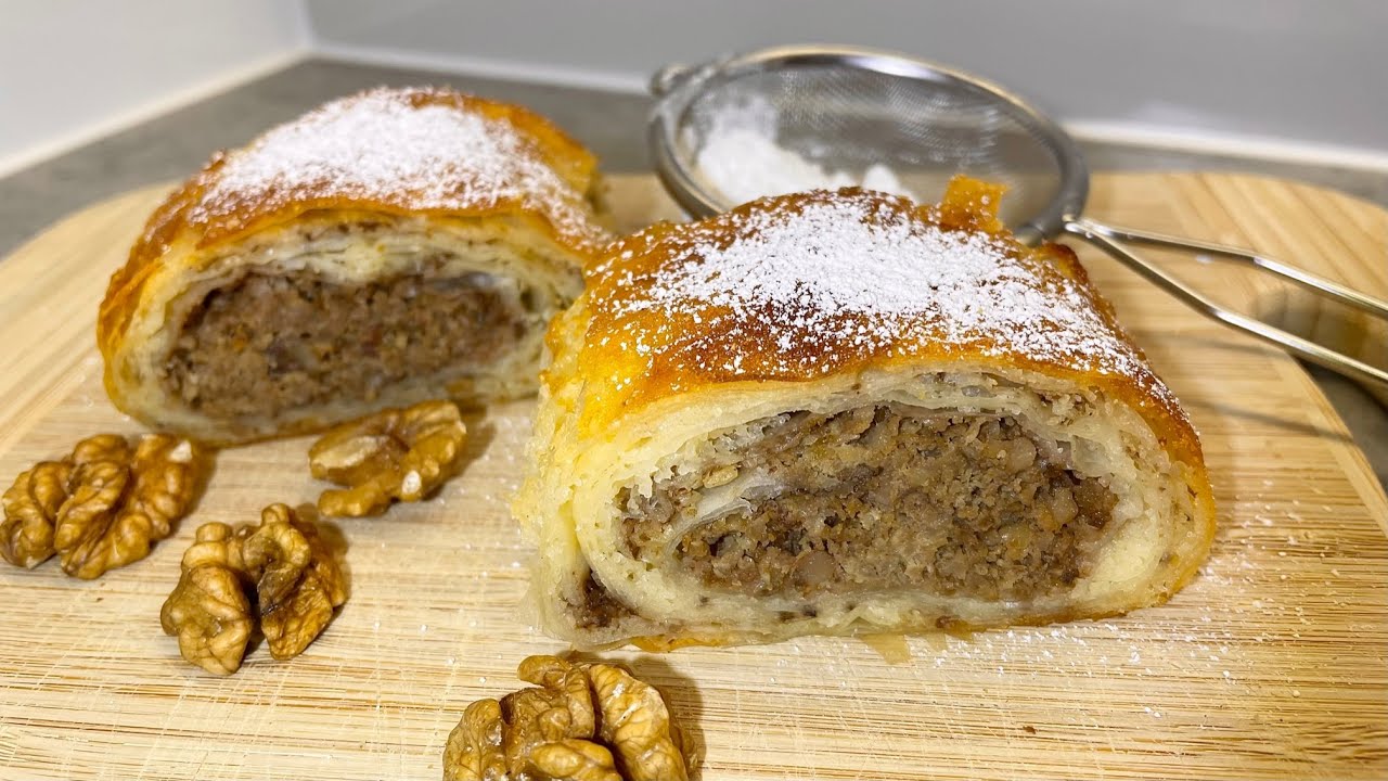 Štrudla od oraha - jednostavno savršena! I Walnut strudel - simply ...