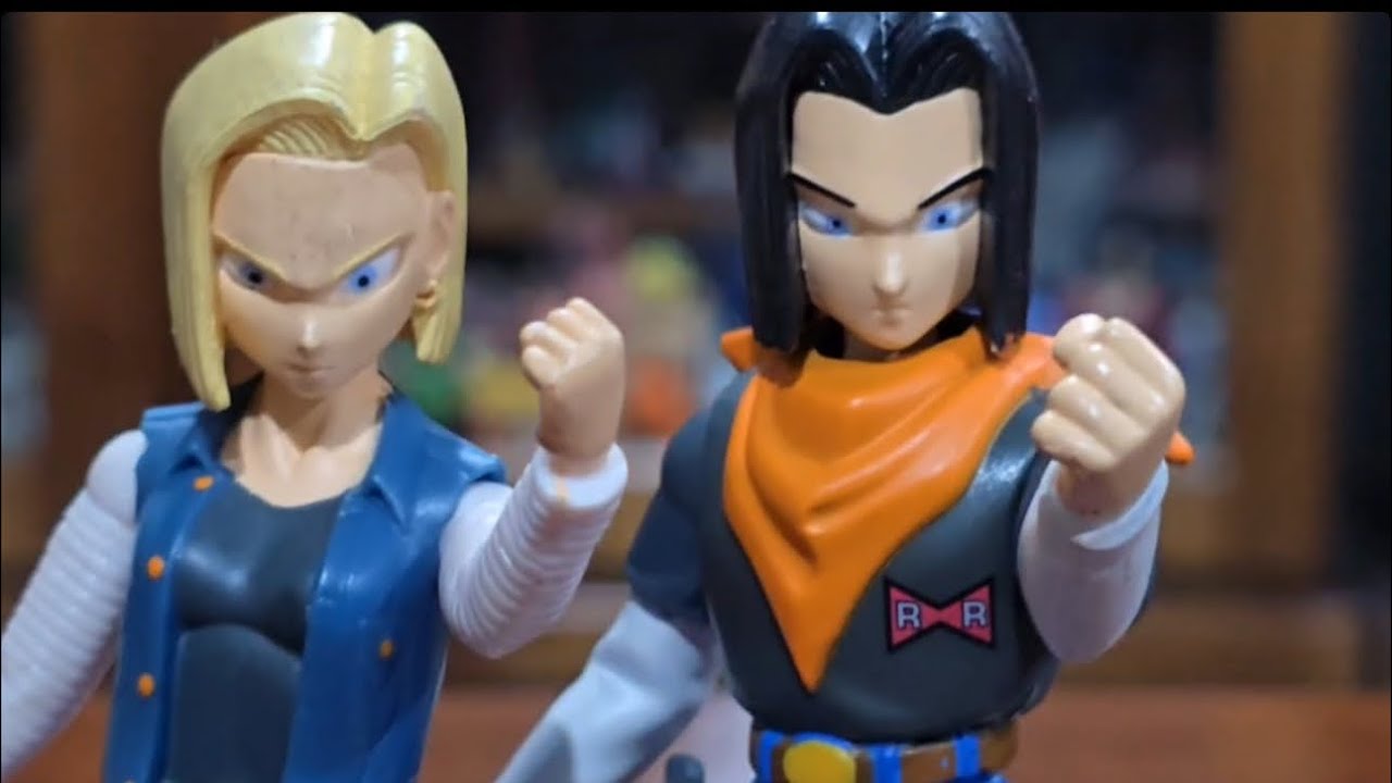 Androides 17 y 18 Dragon Ball Z de Irwin Toy año 2000 Colección El ...