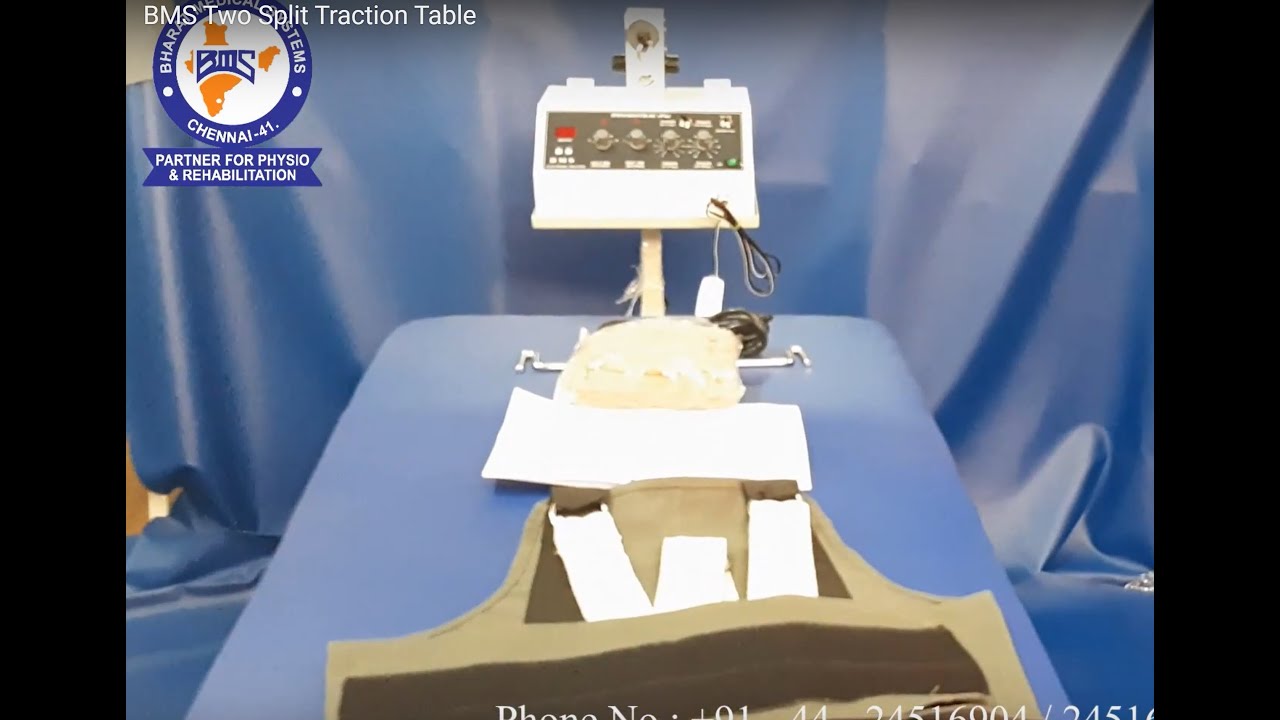 BMS Two Split Traction Table - YouTube