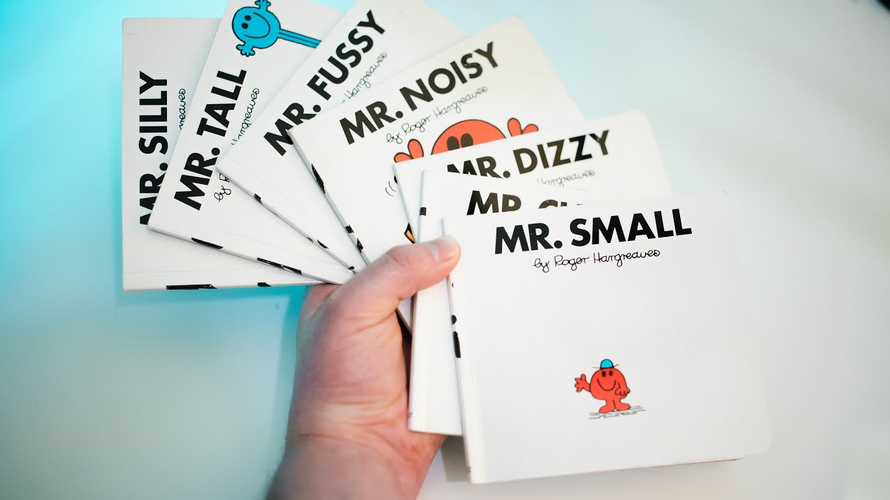 ASMR Book Club - 05 Mr Men - Relaxing ASMR reading/Speaking and Tingles ...