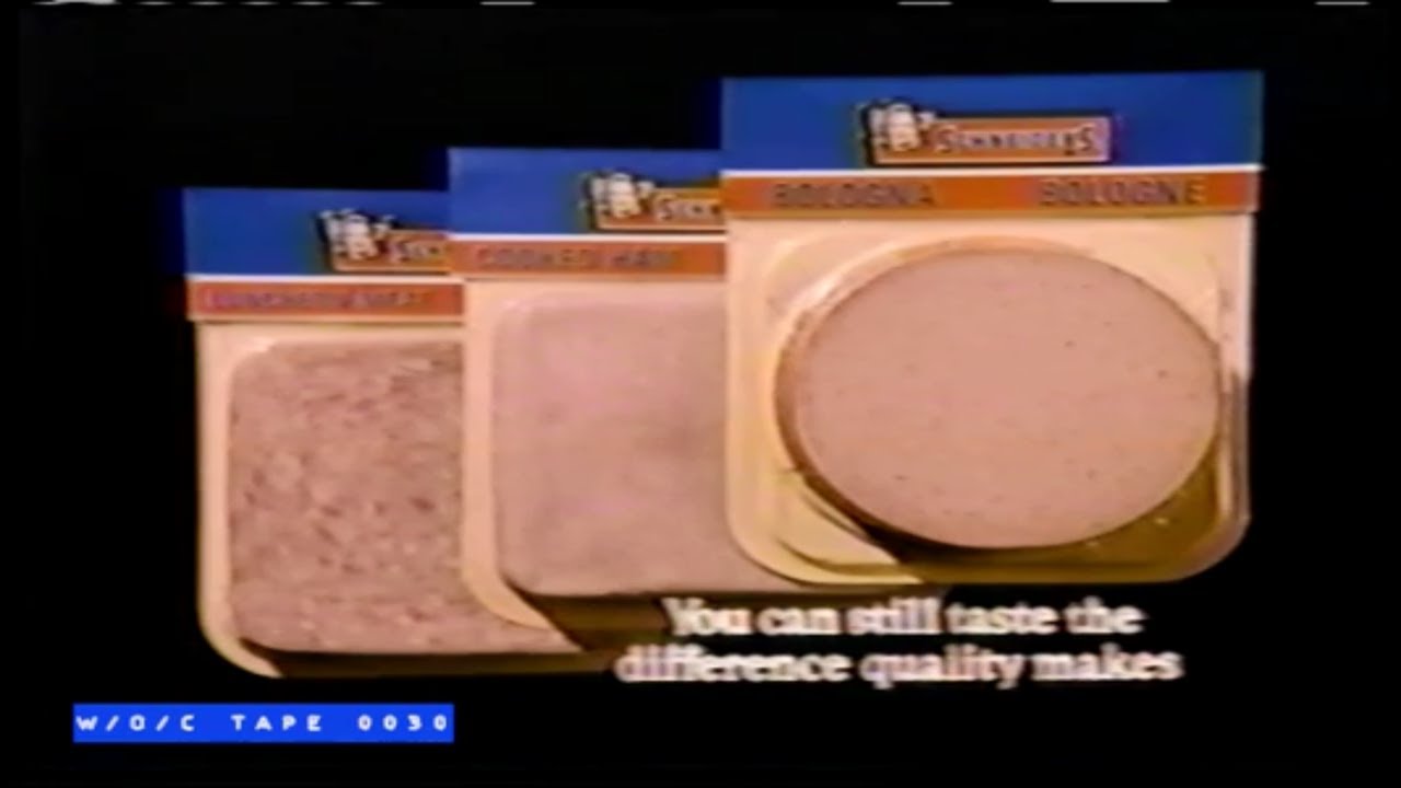 Schneiders Sliced Meats Commercial - 1985 - YouTube