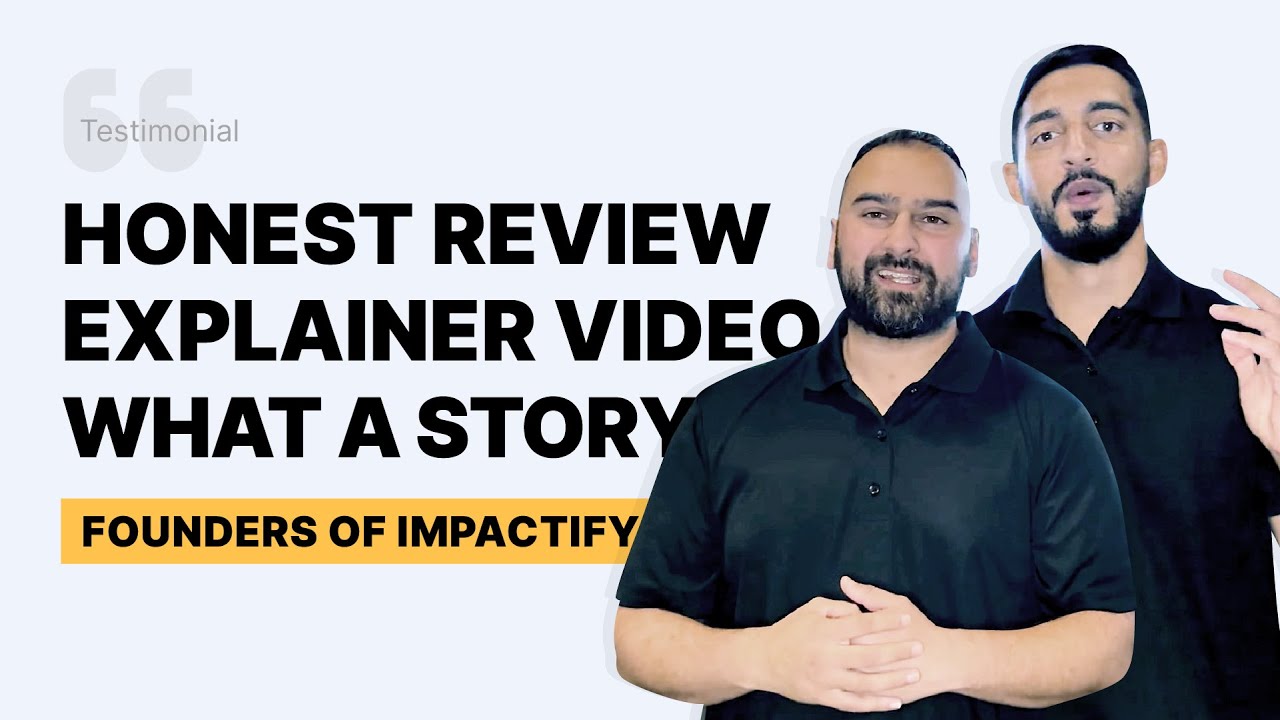 Honest Feedback // Premium Explainer Video Company - What a Story - YouTube