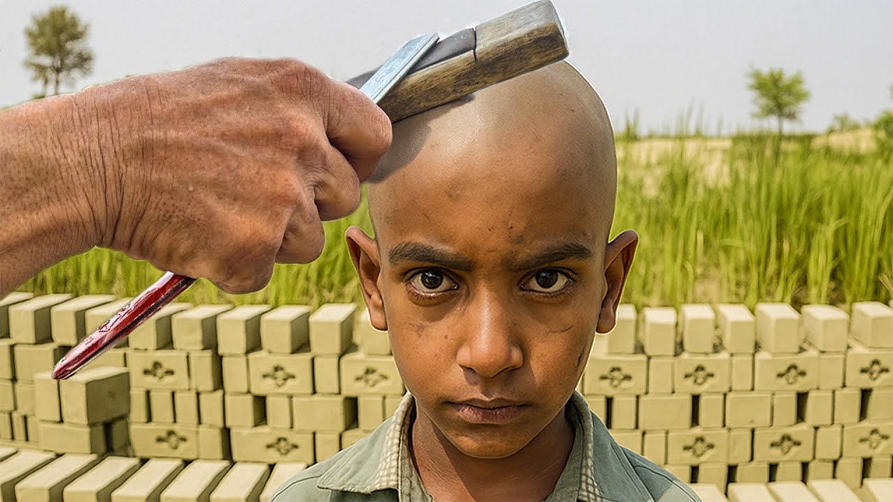 Innocent Kid Relaxing Haircut | Sleepy Little Kid Haircut | Fastest ...