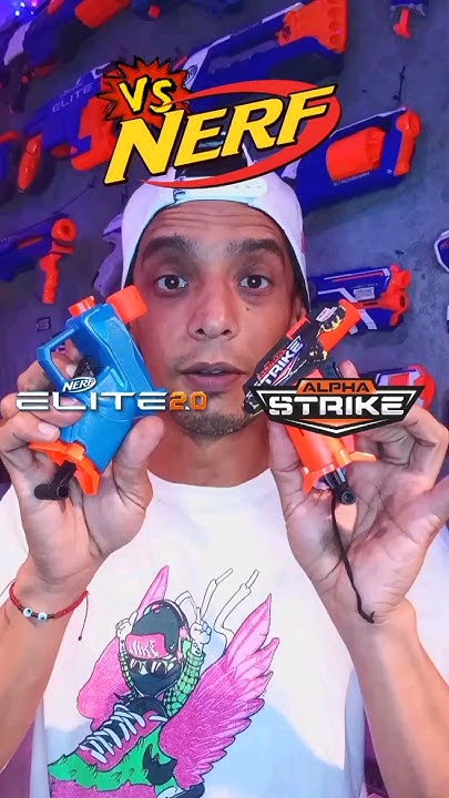 NERFPREDATORS: Nerf ELITE 2.0 ace (vs) Nerf Alpha STRIKE stinger. #nerf #xshot #short - YouTube
