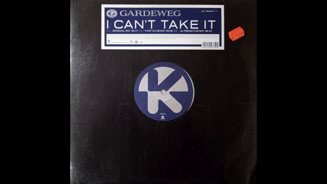 Gardeweg – I Can't Take It (Fast Club Mix) - YouTube