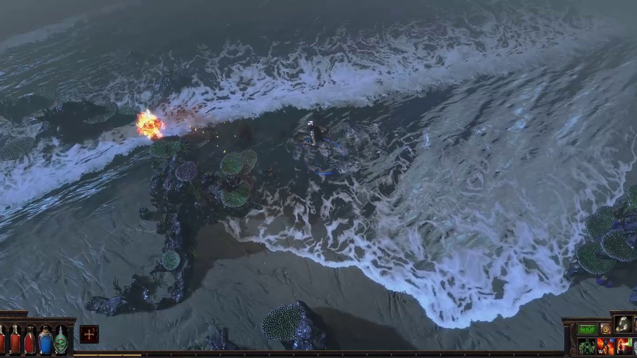 Path of Exile: Act 6 - Brine Kings Reef - YouTube