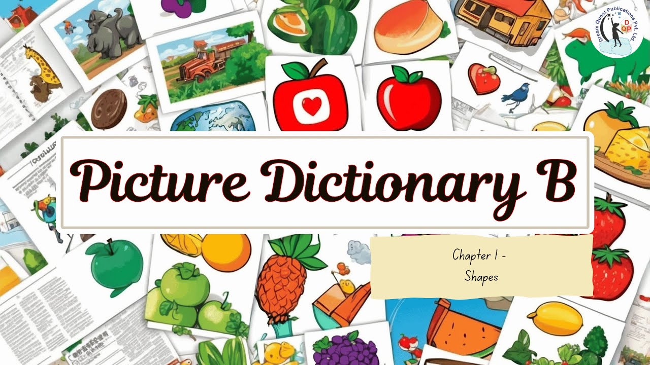 Chapter 1 - Shapes | Picture Dictionary B | Dream Quest Publications ...