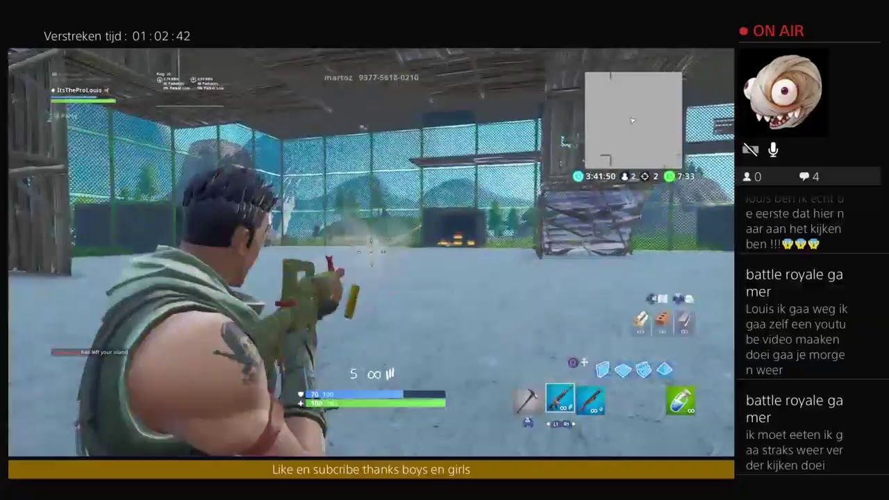 Fortnite met milo - YouTube