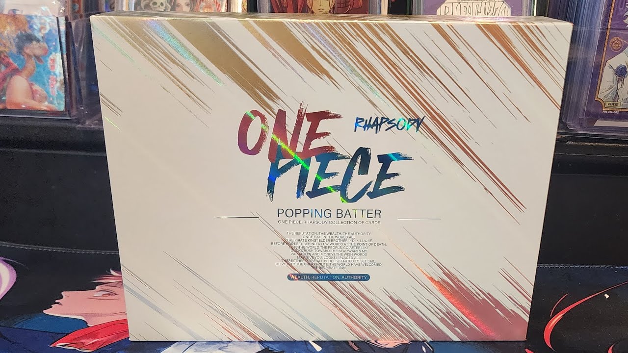 One Piece Rhapsody Box Rip - YouTube