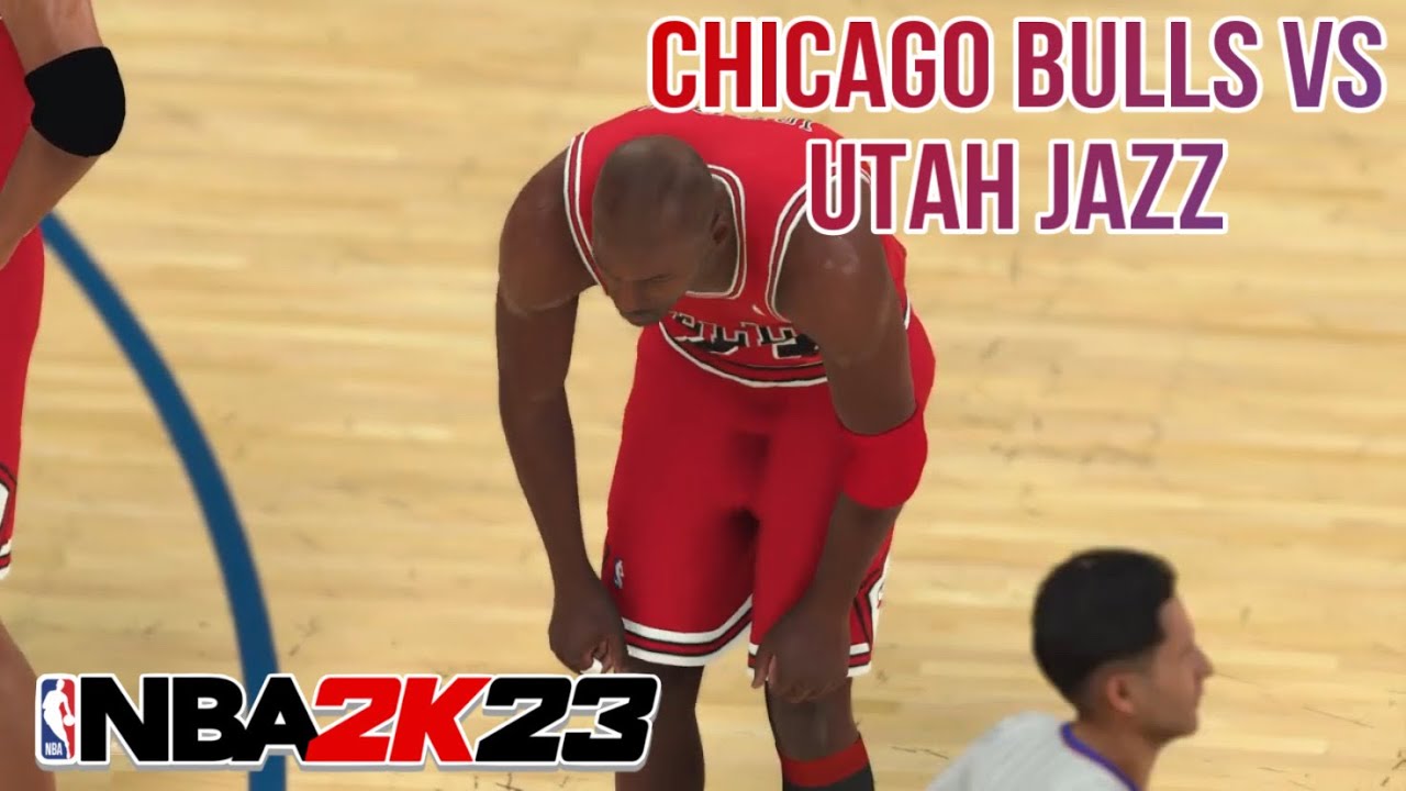 The flu game - NBA 2K23 - Jordan challenge - Chicago Bulls vs Utah Jazz ...