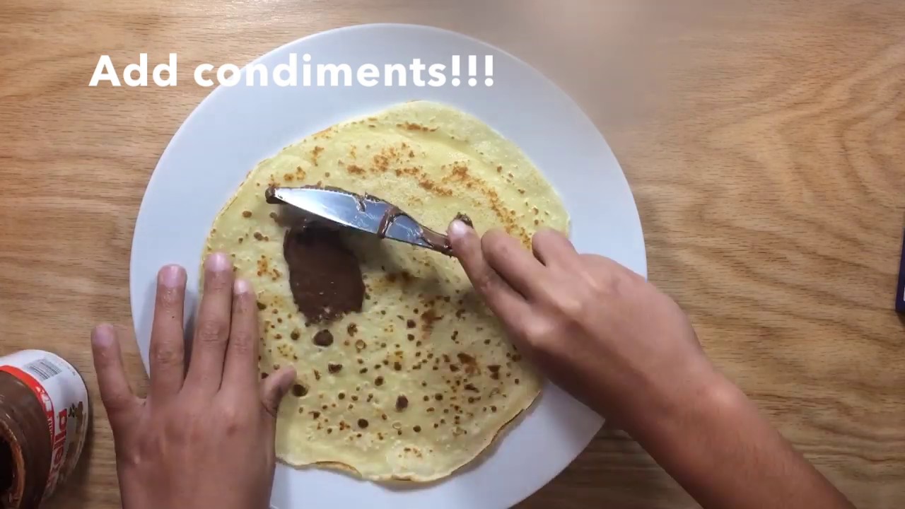 How to Make : French Crêpes - Kid Cooking Academy - YouTube