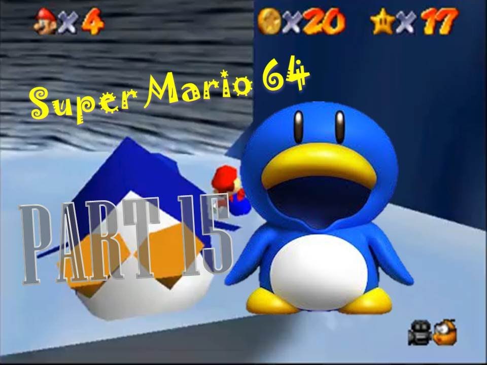 Super Mario 64(N64) Walkthrough(Part 15): Cool, Cool, Mountain: Big ...