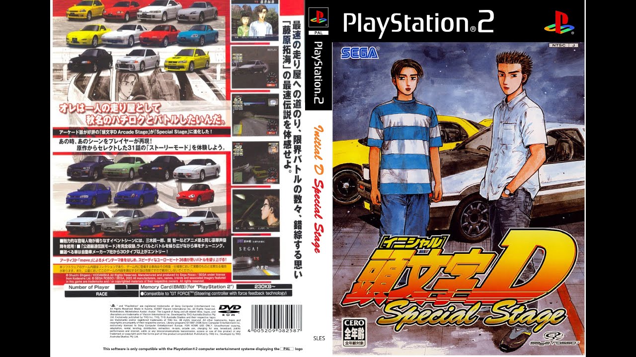 PS2 | PlayTipis 1 - Initial D Special Stage (JP) Indonesia - YouTube