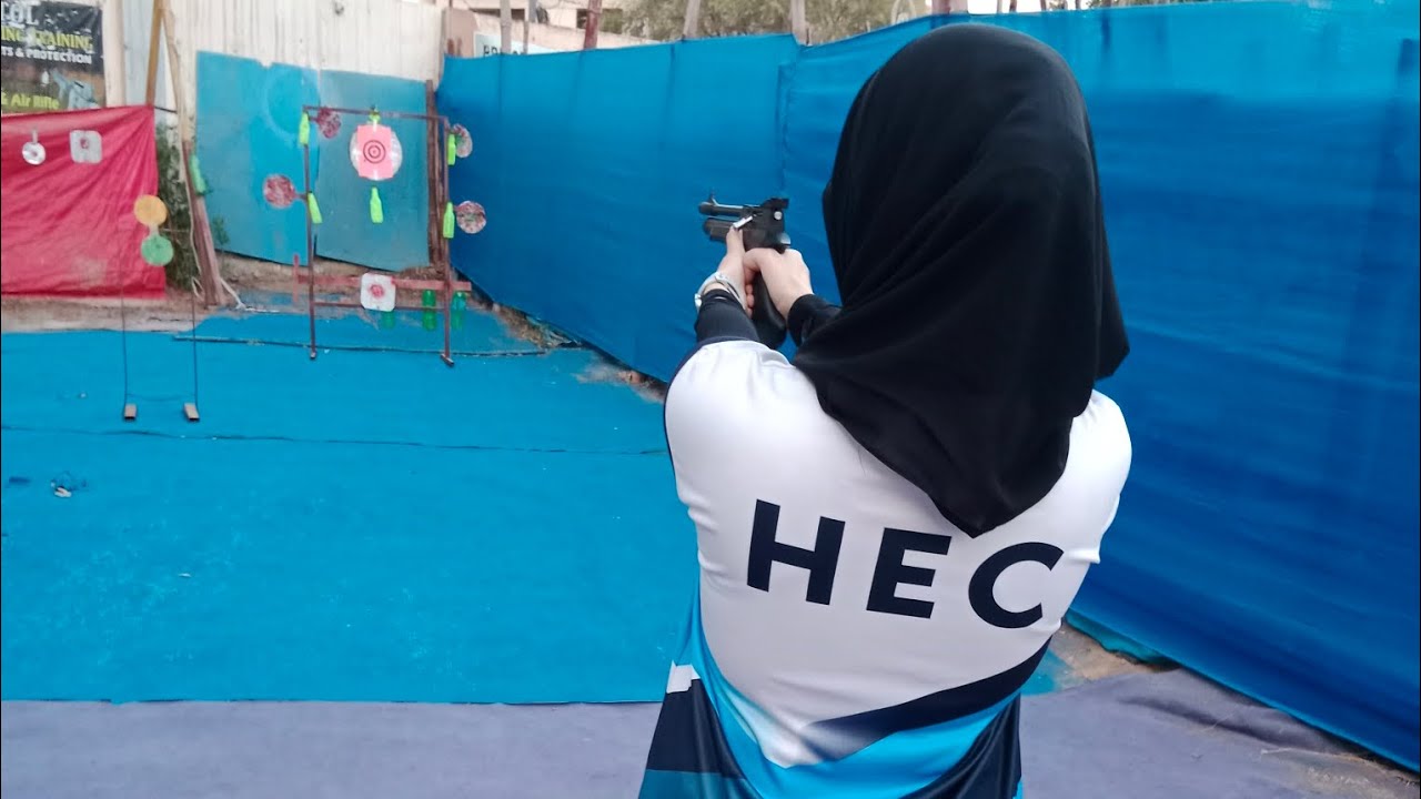 Shooting Championship 10 meter Air Pistol competition Prince Target ...