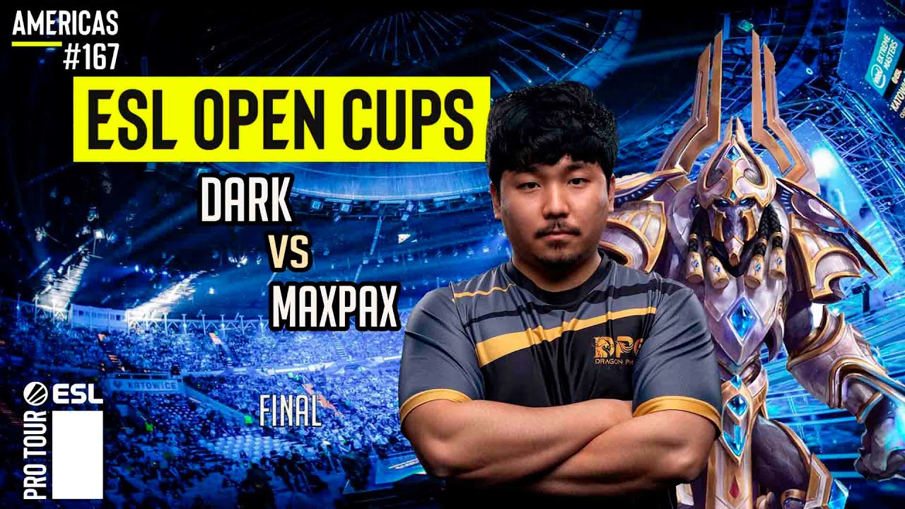 StarCraft 2 - Dark vs MaxPax / Final ESL Open Cup #167 Americas - YouTube