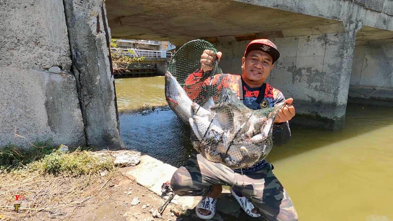 Mancing strek Bertubi tubi sampai semua Pemancing dapat ikan besar ...