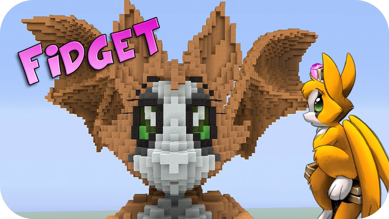 Fidget - Dust: An Elysian Tail - Mega Build Cinematic - Minecraft Xbox ...