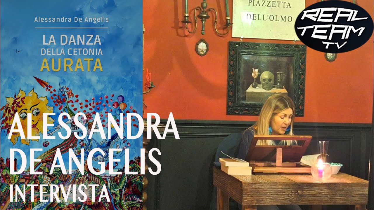 Alessandra De Angelis - REAL TEAM TV libri - YouTube