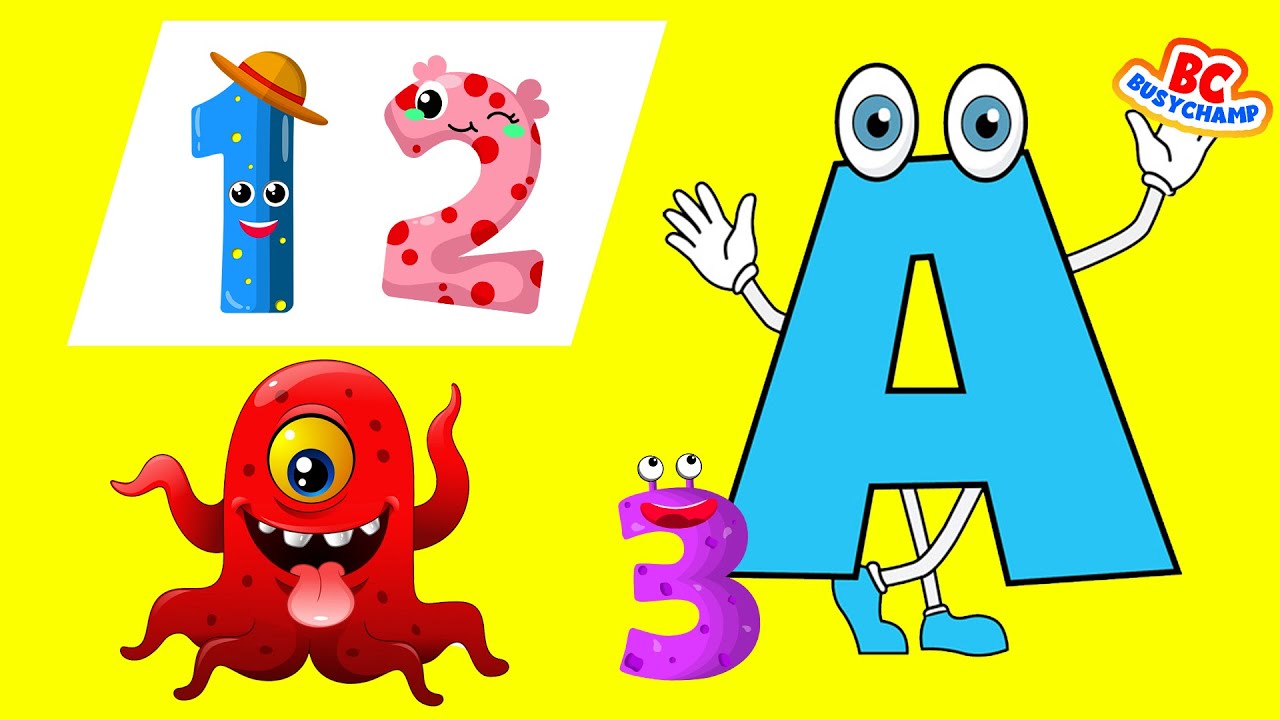 ABC and 123 Learning Videos For 3 Year Olds | Best Educational Videos ...