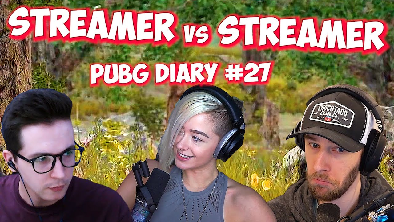 ChocoTaco Lurn Recrent | Streamer Vs Streamer | PUBG DIARY #27 - YouTube