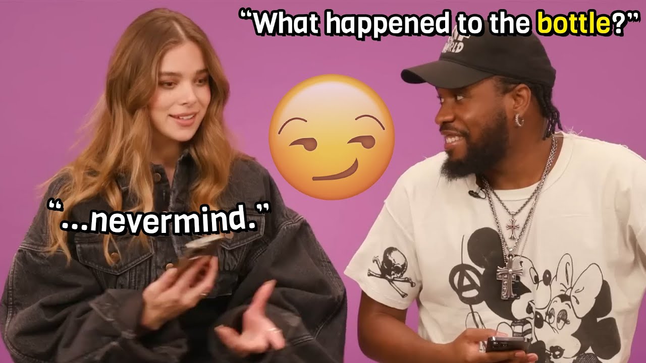 Hailee Steinfeld and Shameik Moore being funny for 4 minutes straight ...