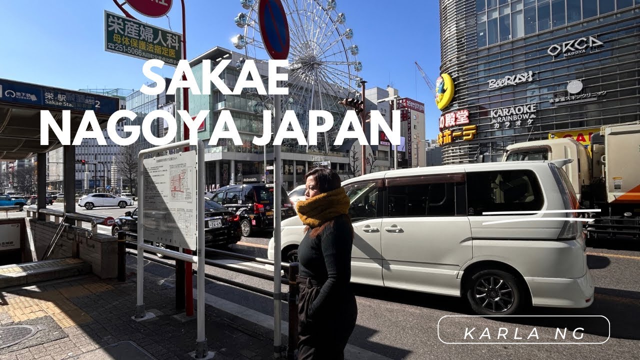 (Vlog#7🇯🇵) Walking around Sakae, Nagoya Japan || Oasis 21 || Mirai ...