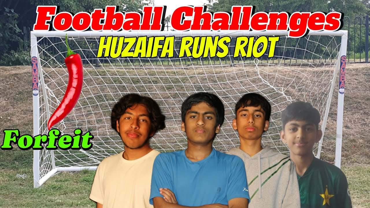 Football challenges with EXTREME FORFEIT - YouTube