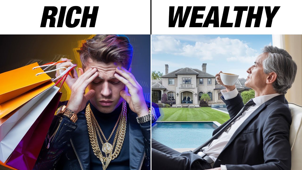 Why The Rich End up Poor But The Wealthy Enjoy Life - YouTube
