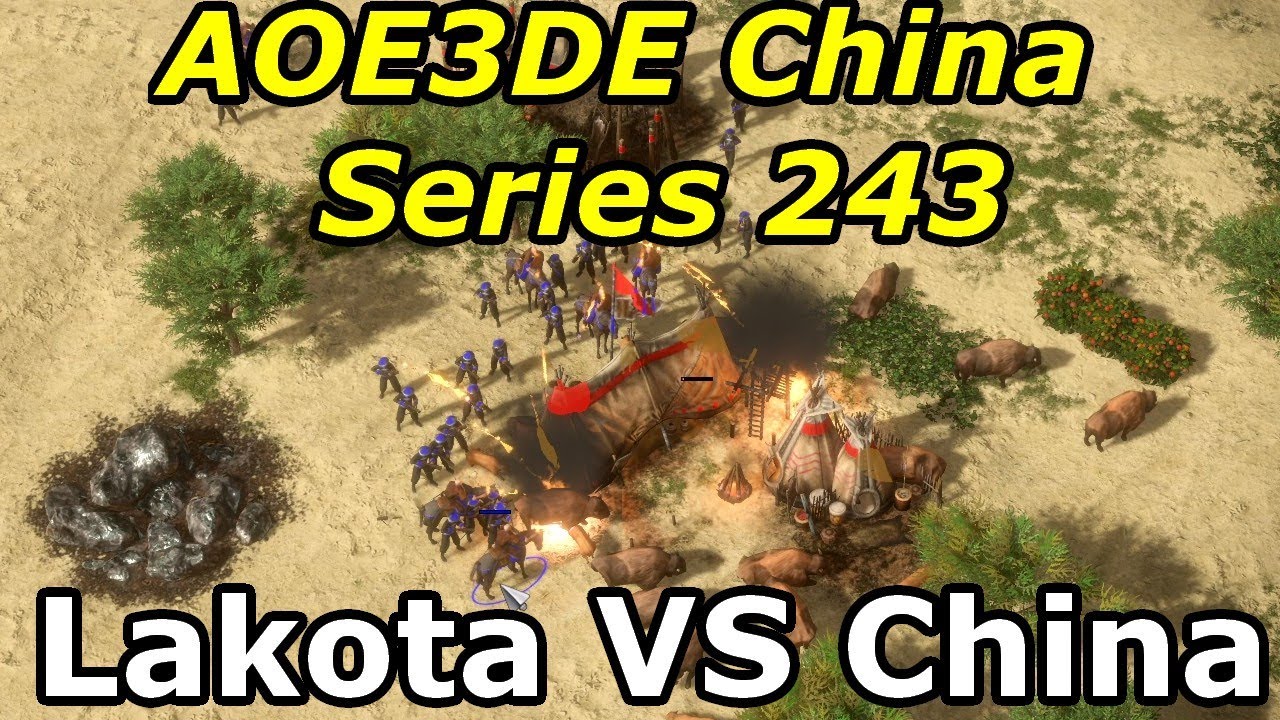 Age Of Empires 3 Definitive Edition 1V1 China Vs Lakota Supremacy China ...