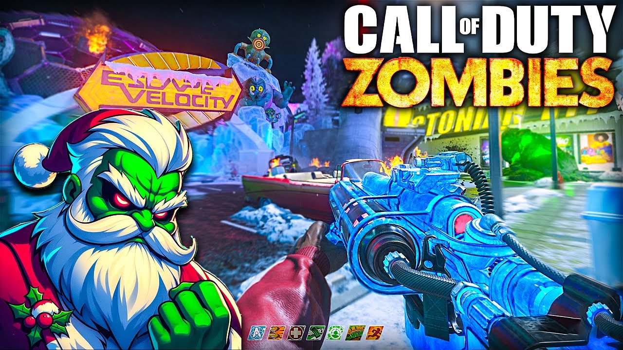 This Christmas CoD Zombies Map is a Masterpiece... - YouTube