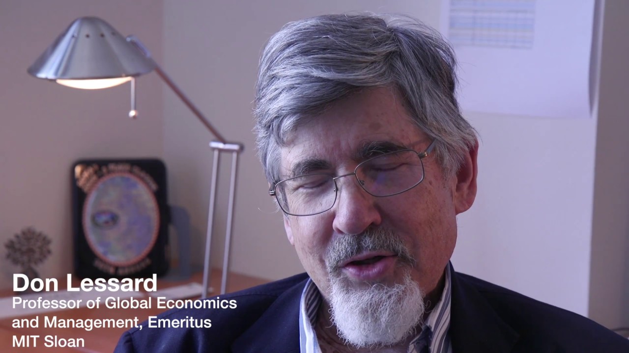 Don Lessard, MIT Sloan faculty - YouTube
