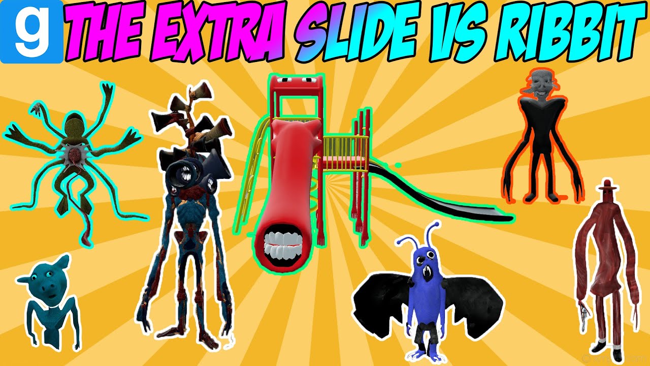 THE POWERFUL EXTRA SLIDE vs. RIBBIT! - Garry's Mod Sandbox - YouTube