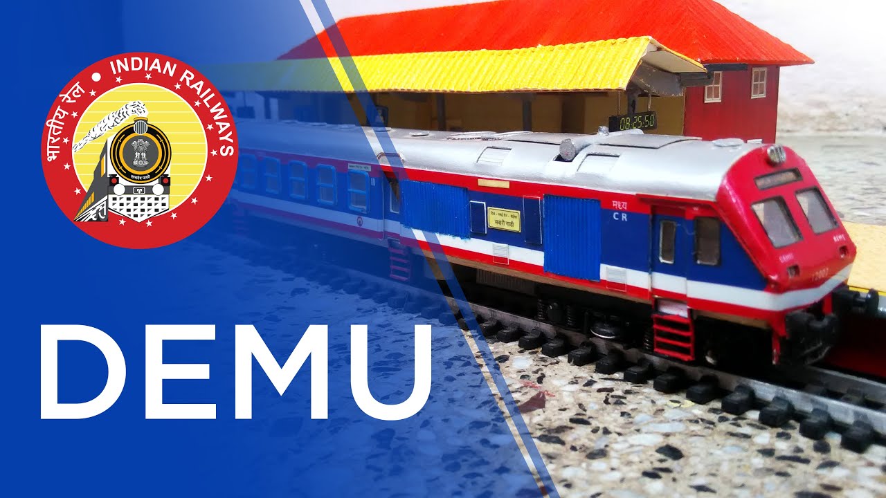 Indian Railways - DEMU - YouTube