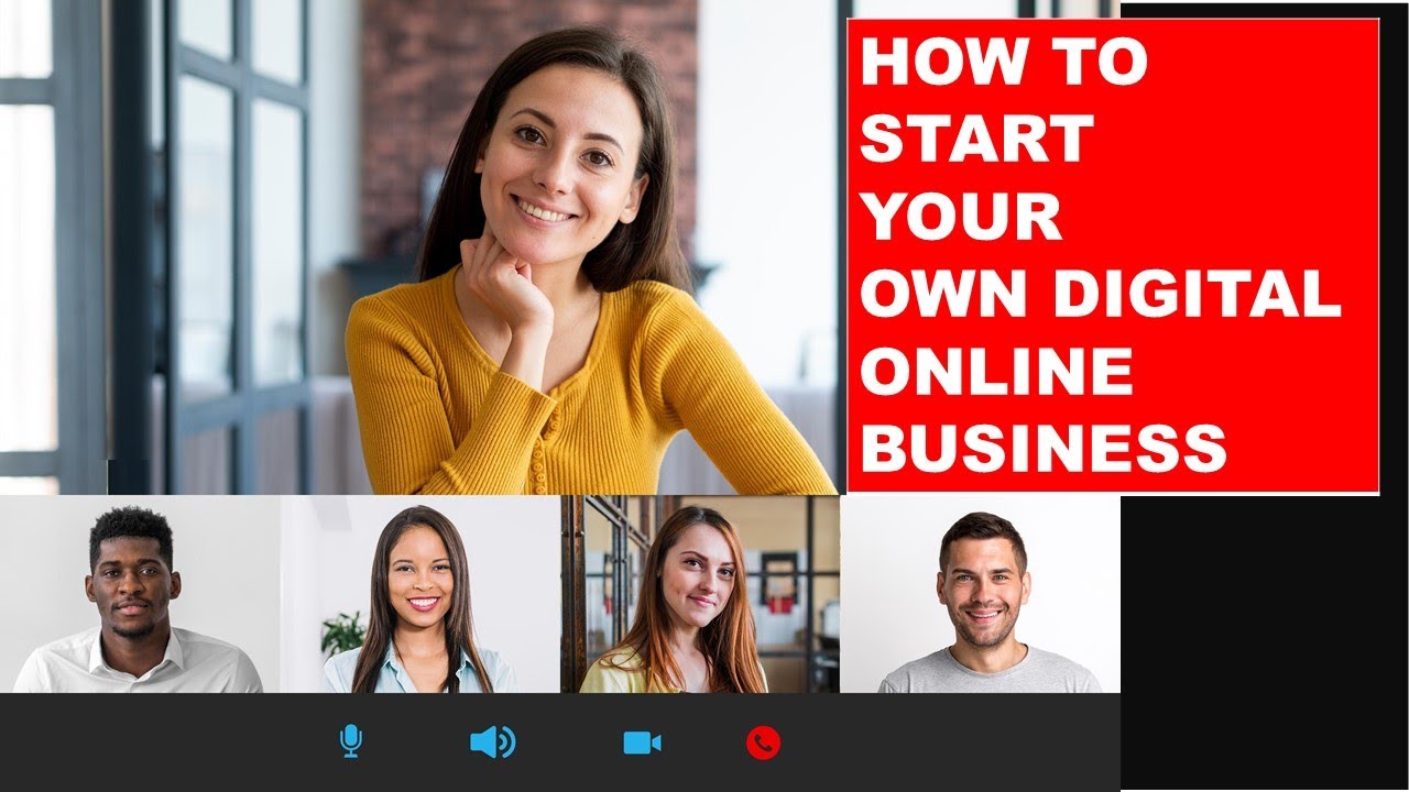 How to start a successful digital online business - YouTube