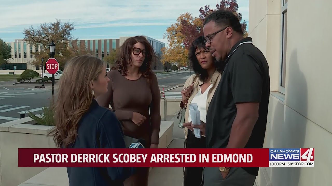 Pastor Derrick Scobey arrested in Edmond - YouTube