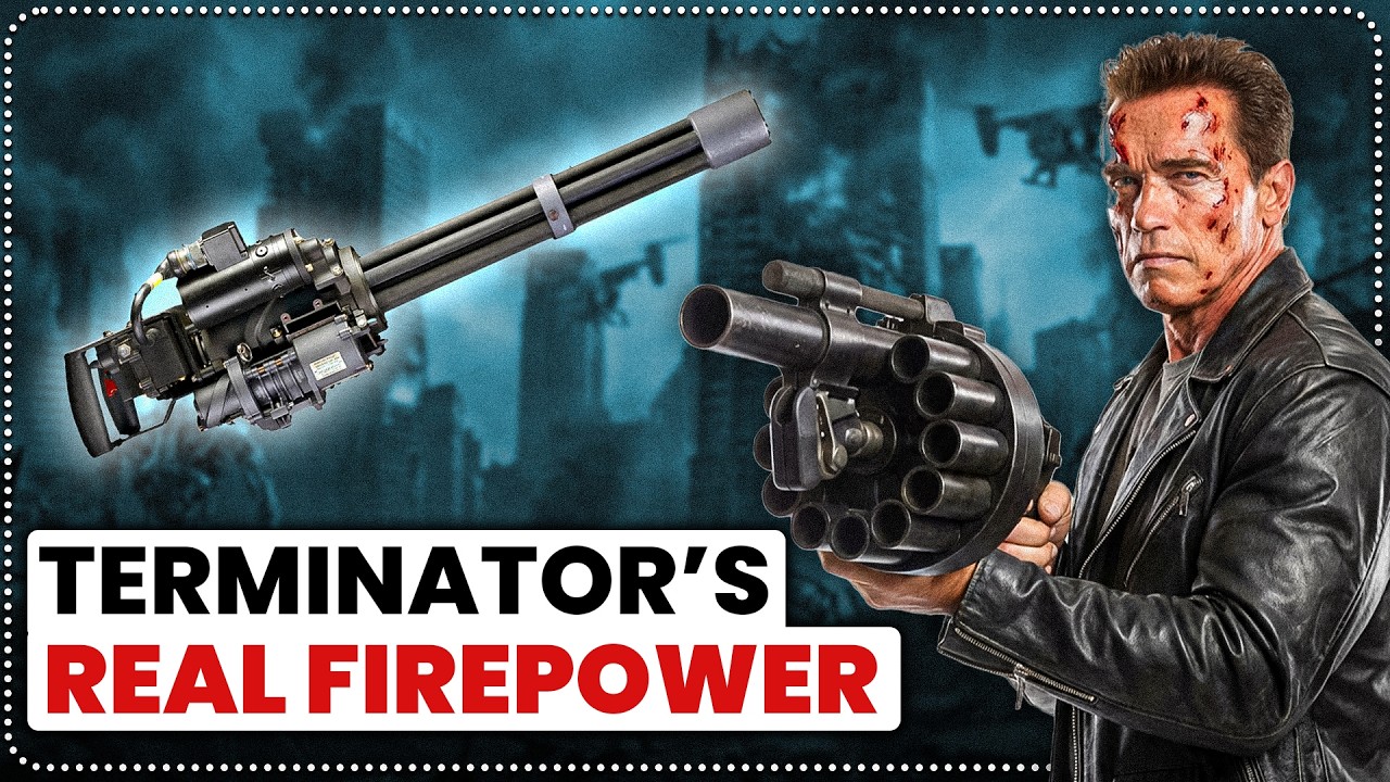 All Guns Used in Terminator 2 — The Arsenal Behind the Classic - YouTube