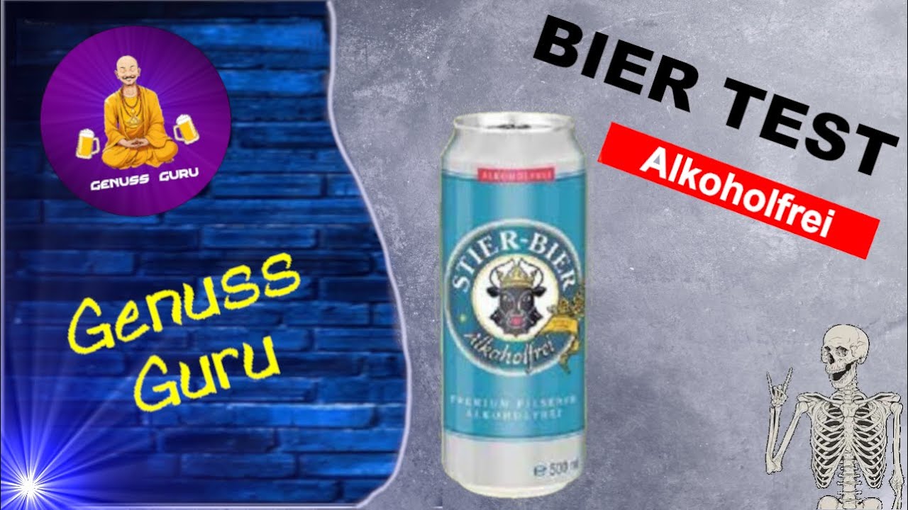 Stier Bier Alkoholfrei - Biertest - YouTube